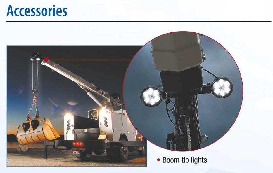 Boom Tip Lights - Auto Crane